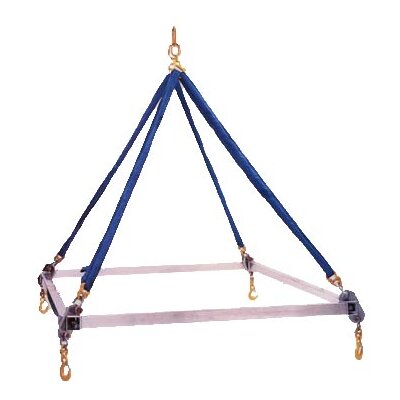 Aluminium lifting frame with slings and hooks | Certex Bulgaria
