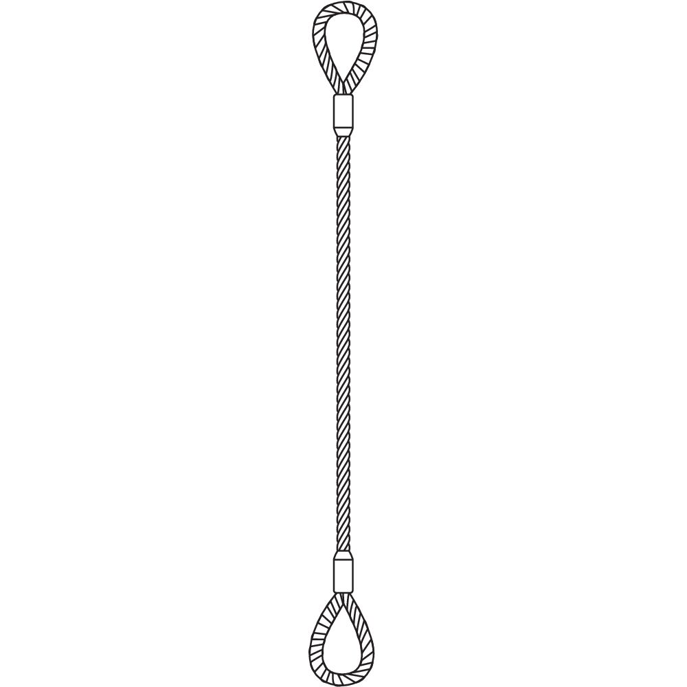 Wire Rope Sling - Single Leg Quic-Sling | Certex Bulgaria