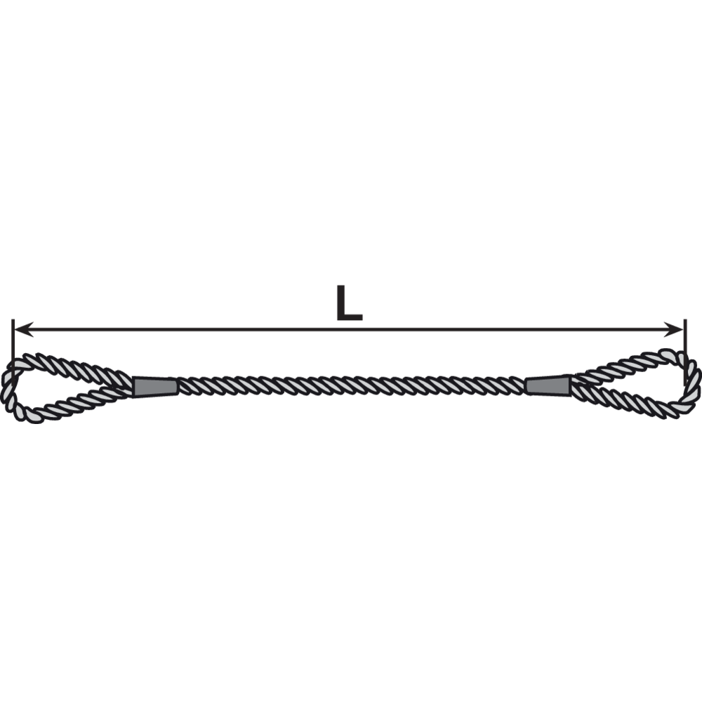 Wire Rope Slings Model 1 | Certex Bulgaria